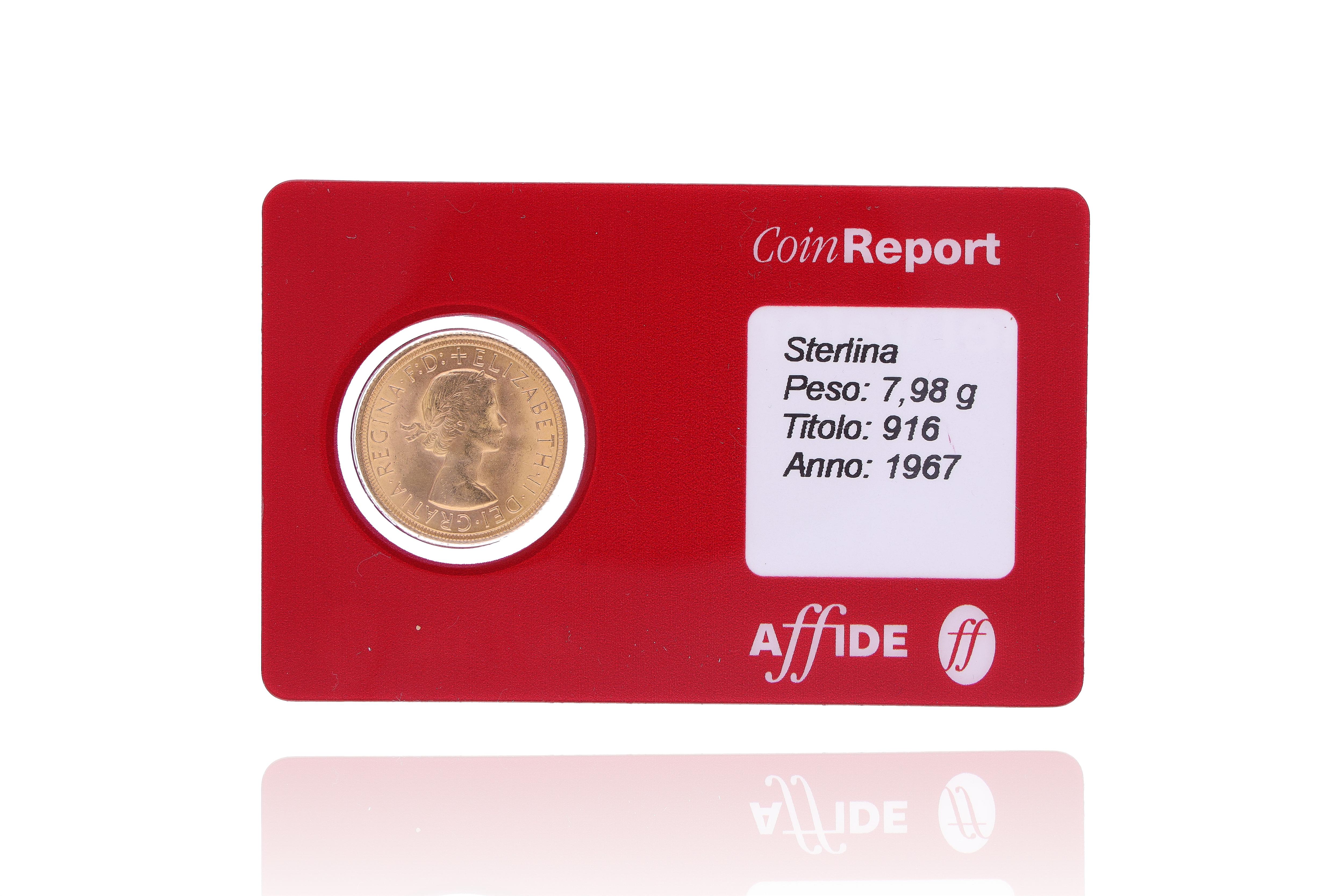 Sterlina inglese - Asta Preziosi 23/01/2026 - Base d'asta 540,00 € - Affide